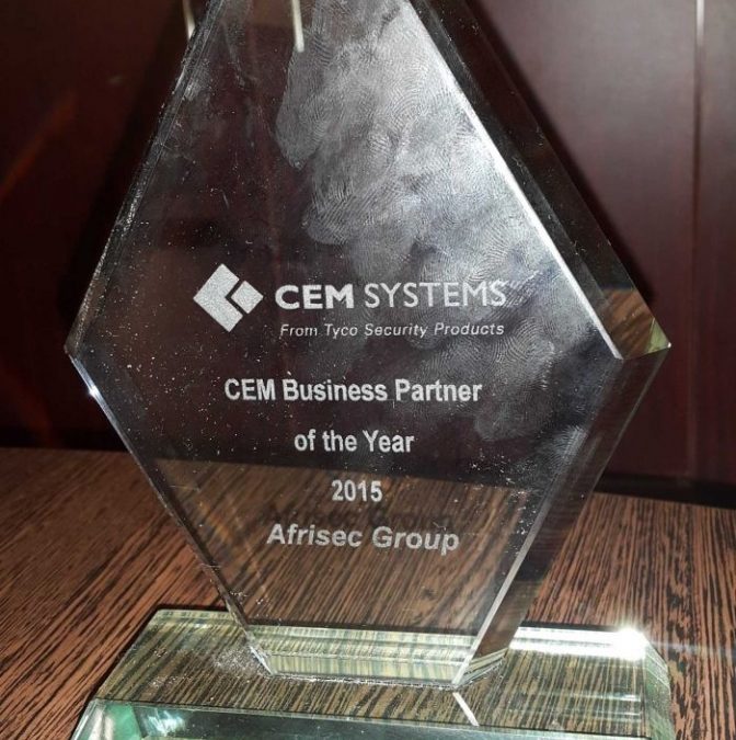 CEM Business Partner of the Year 2015 Award – Afrisec Distribution and ...